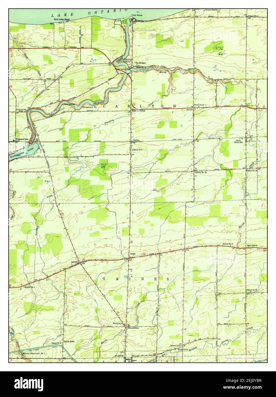 Kent, New York, map 1951, 1:24000, United States of America by Timeless ...