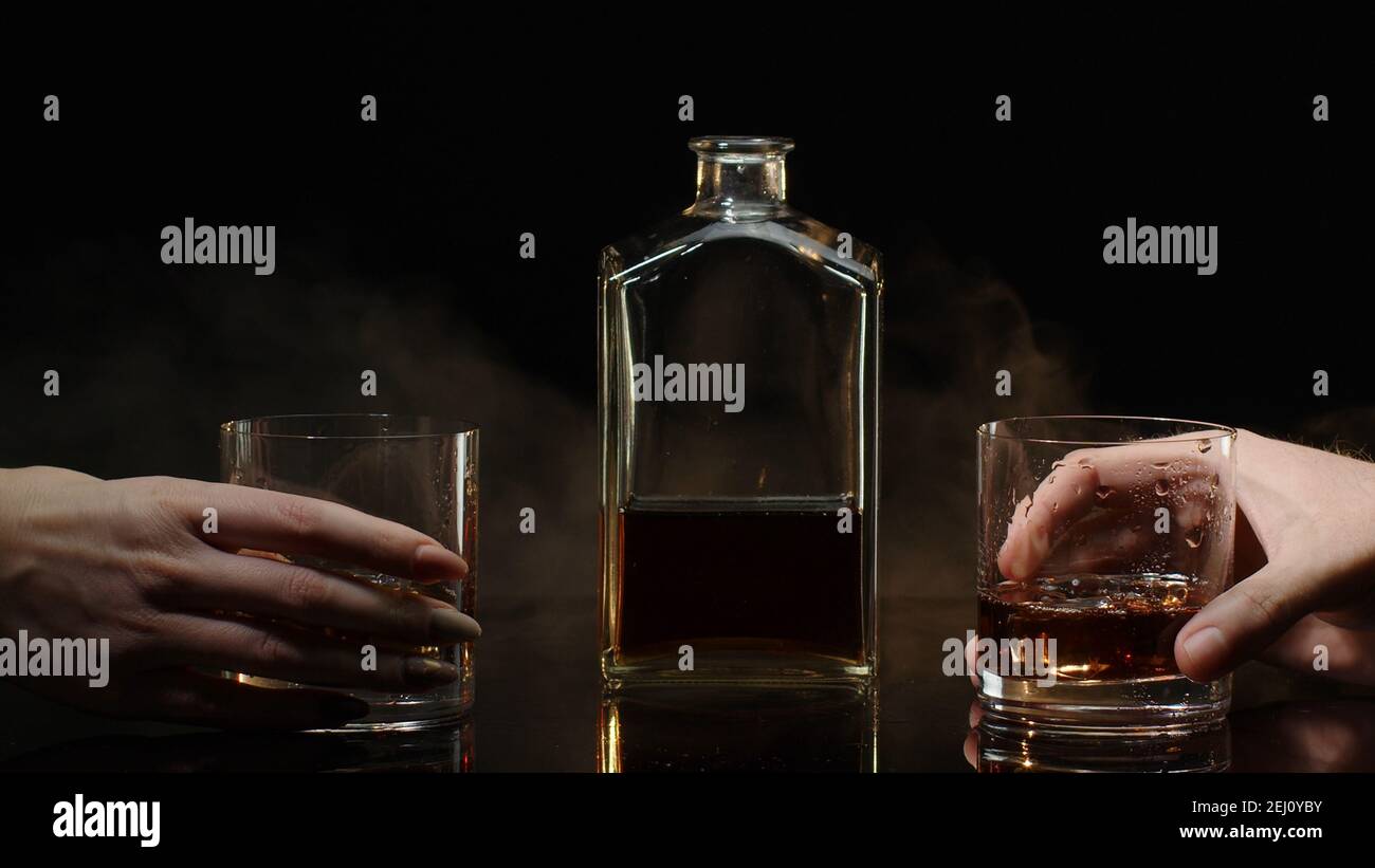 Woman hands pouring rum hi-res stock photography and images - Alamy