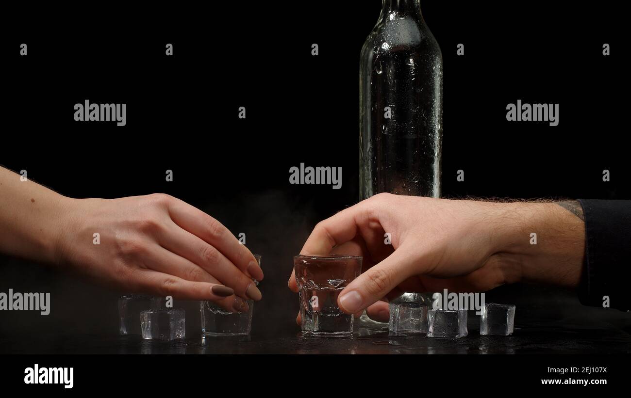 Two Shots Of Vodka
