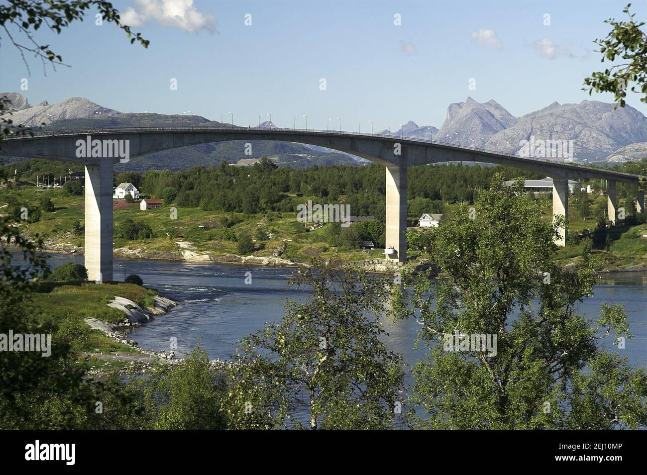 Mountains behind saltstraumen hi-res stock photography and images - Alamy