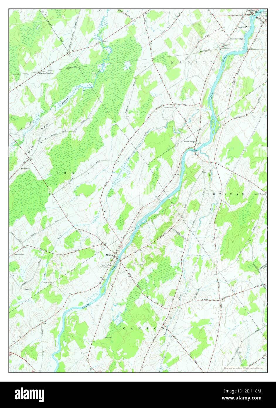 Morley, New York, map 1964, 1:24000, United States of America by ...