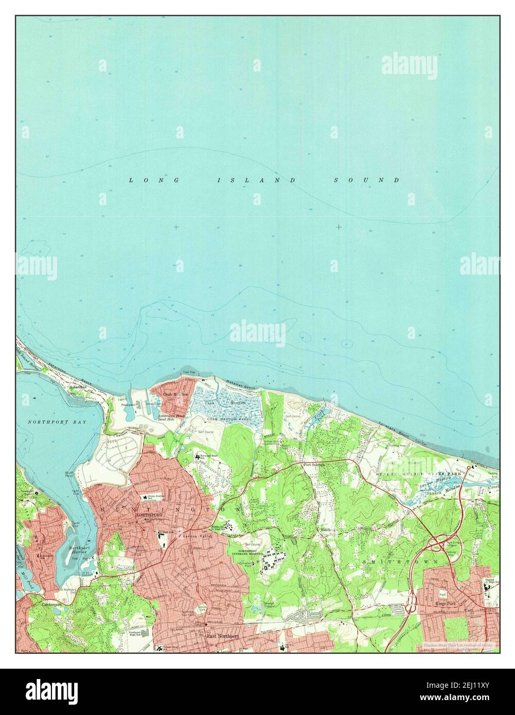 Map of northport hi-res stock photography and images - Alamy
