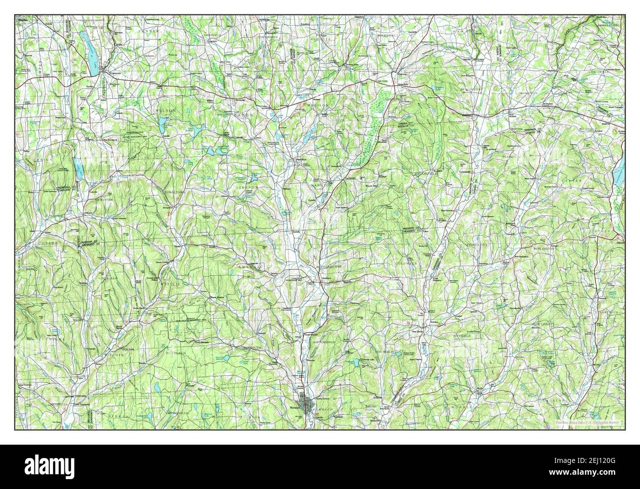 Norwich New York Map High Resolution Stock Photography and Images - Alamy