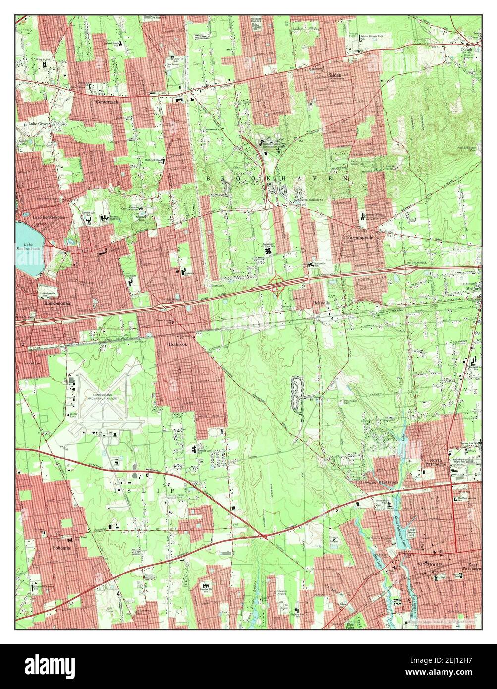 Patchogue, New York, map 1967, 1:24000, United States of America by ...