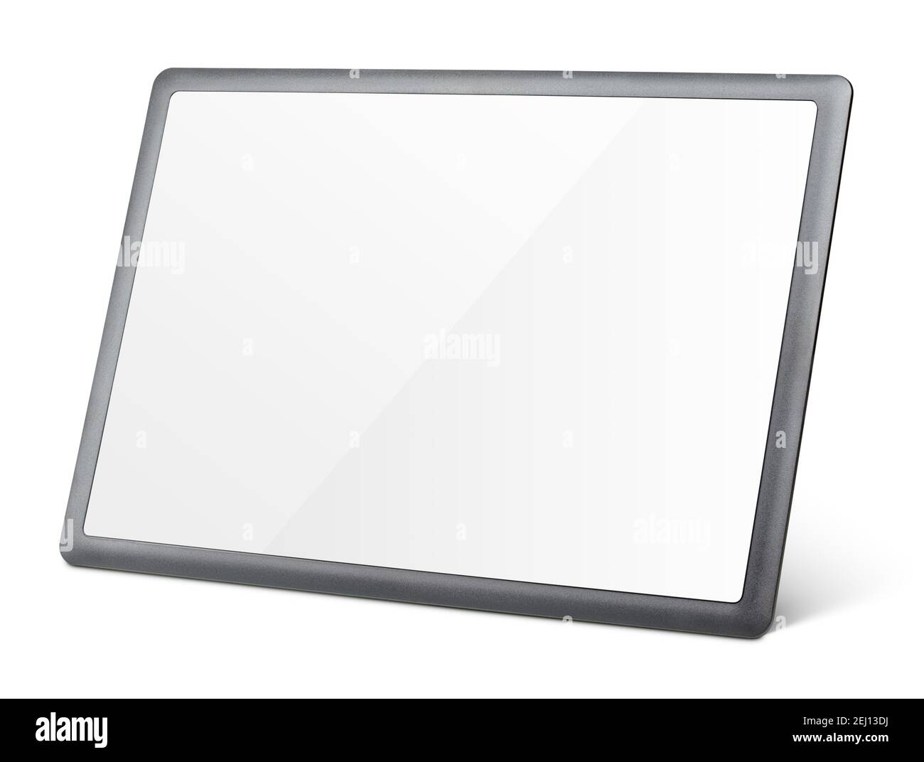 Modern black tablet pc isolated on white with clipping path Stock Photo ...