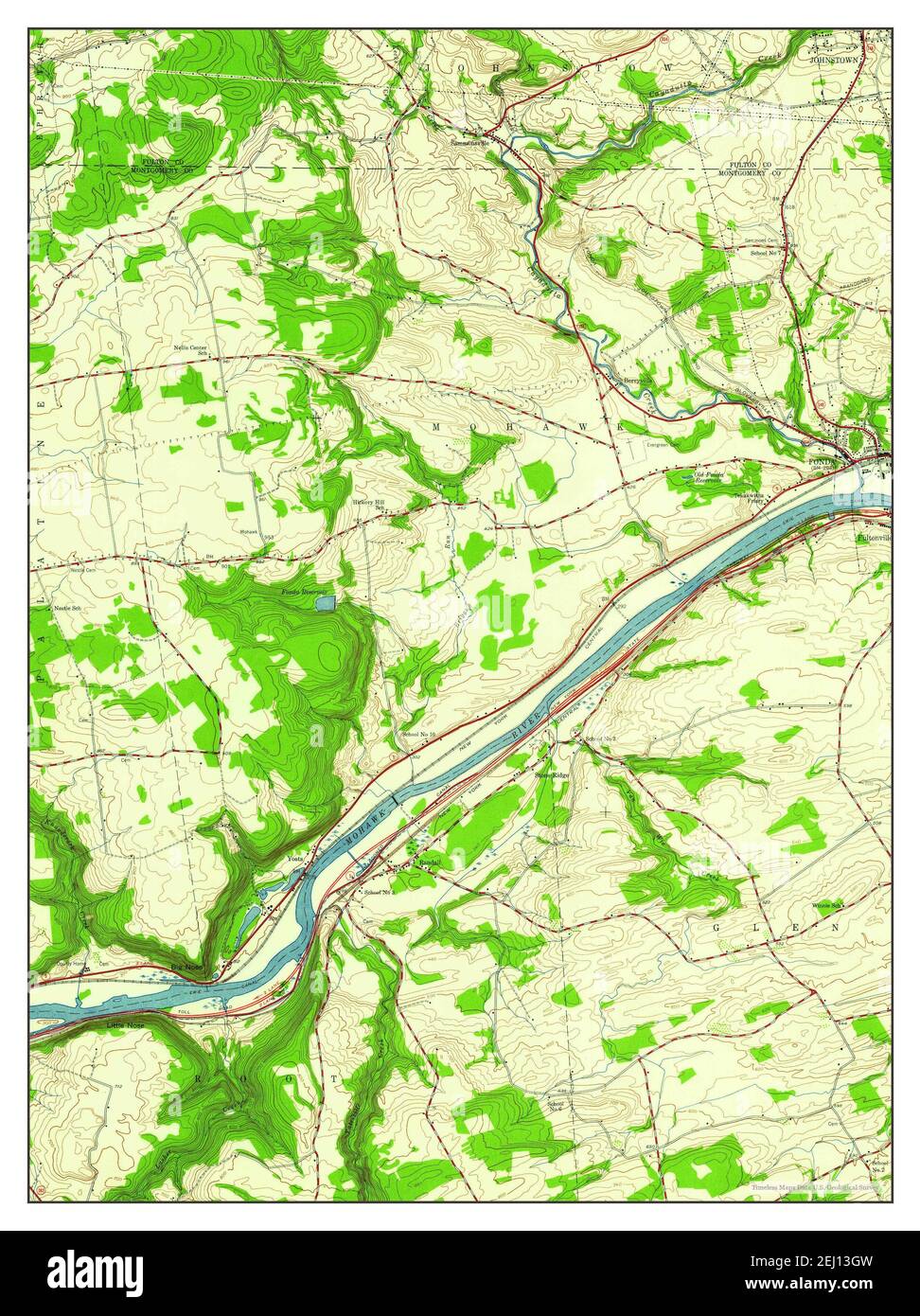 Randall, New York, map 1944, 1:24000, United States of America by ...