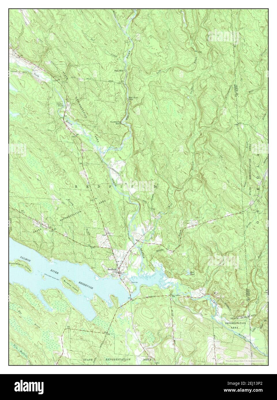 Map Of Redfield High Resolution Stock Photography and Images - Alamy