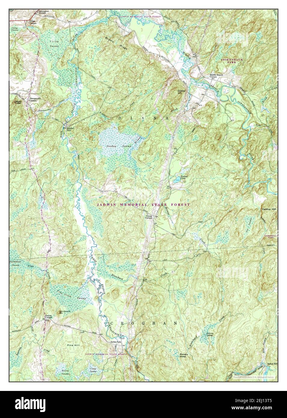 Remington map hi-res stock photography and images - Alamy