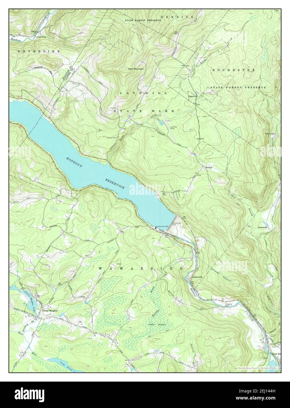 Historic rondout Cut Out Stock Images & Pictures - Alamy