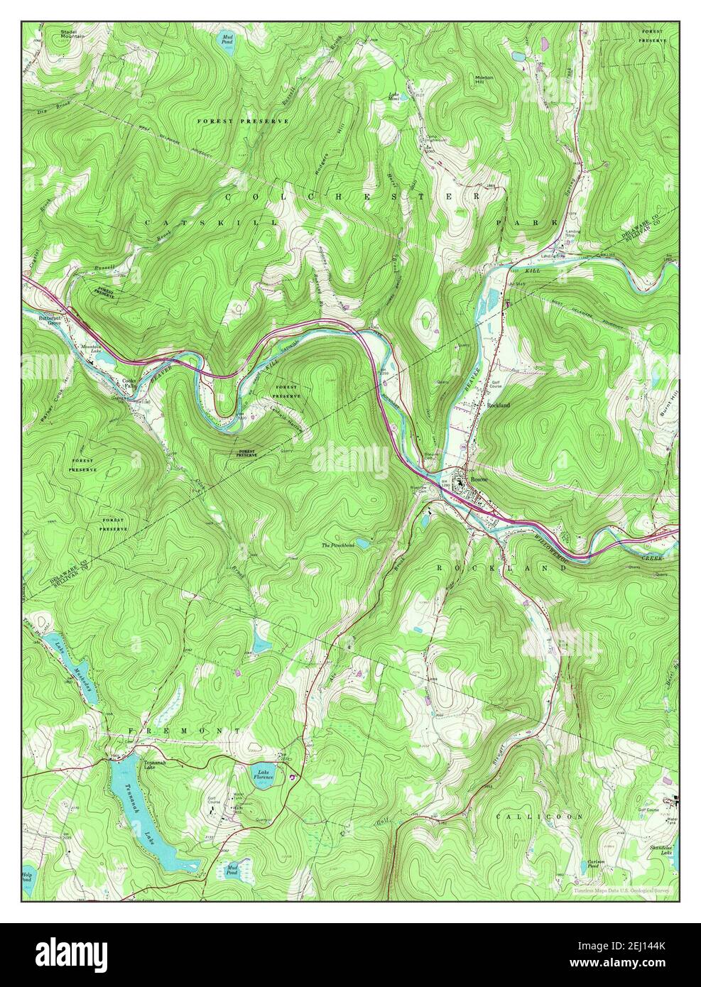 Map of roscoe hi-res stock photography and images - Alamy