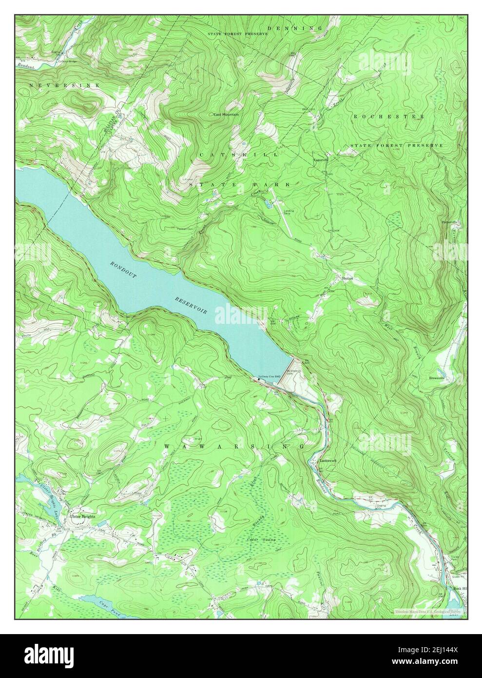 Historic rondout Cut Out Stock Images & Pictures - Alamy