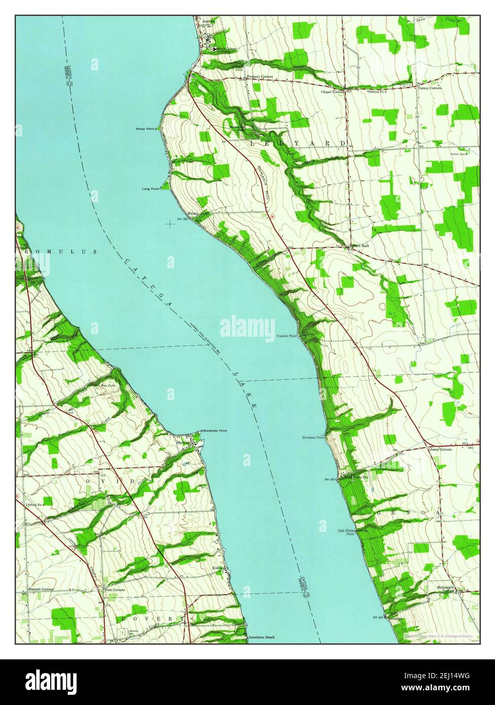 Map of sheldrake hi-res stock photography and images - Alamy
