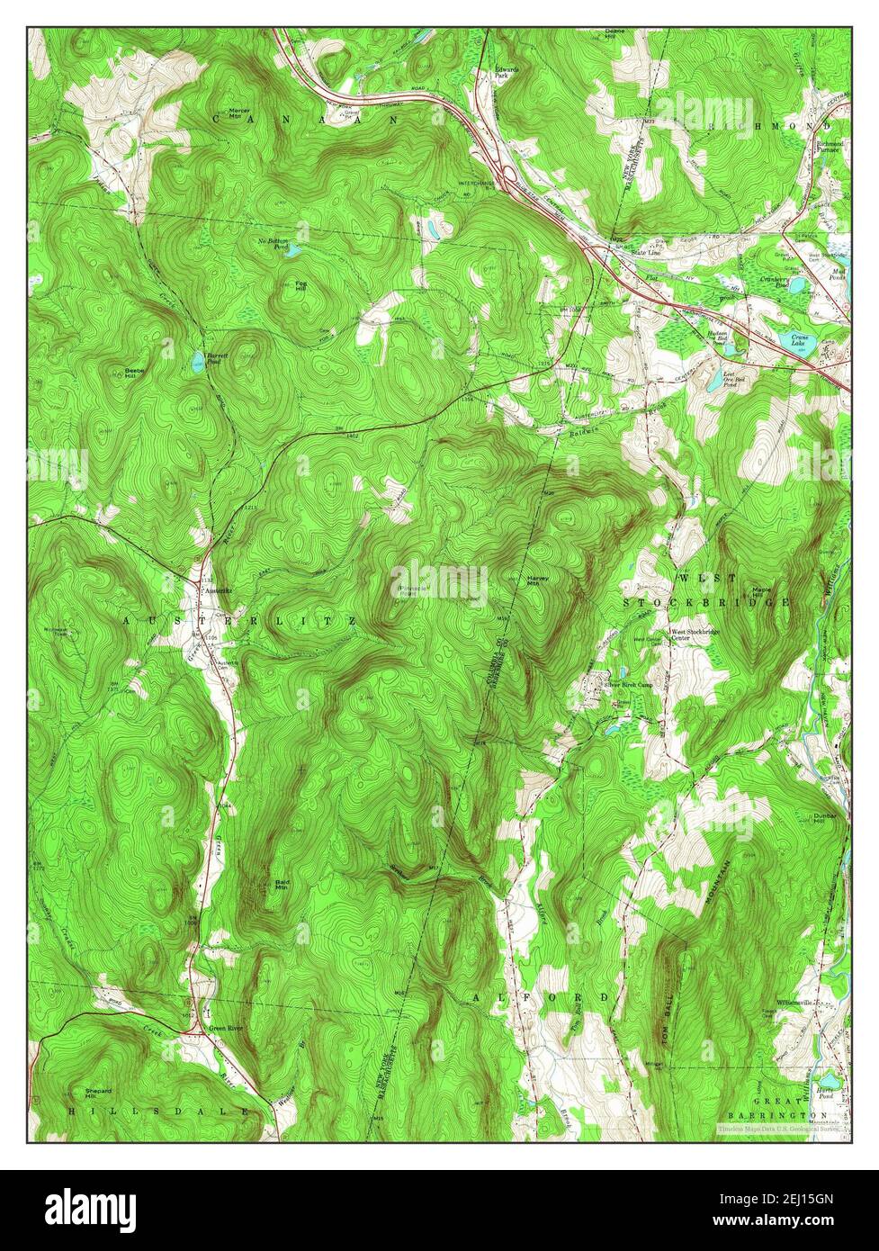State Line, New York, map 1959, 1:24000, United States of America by ...