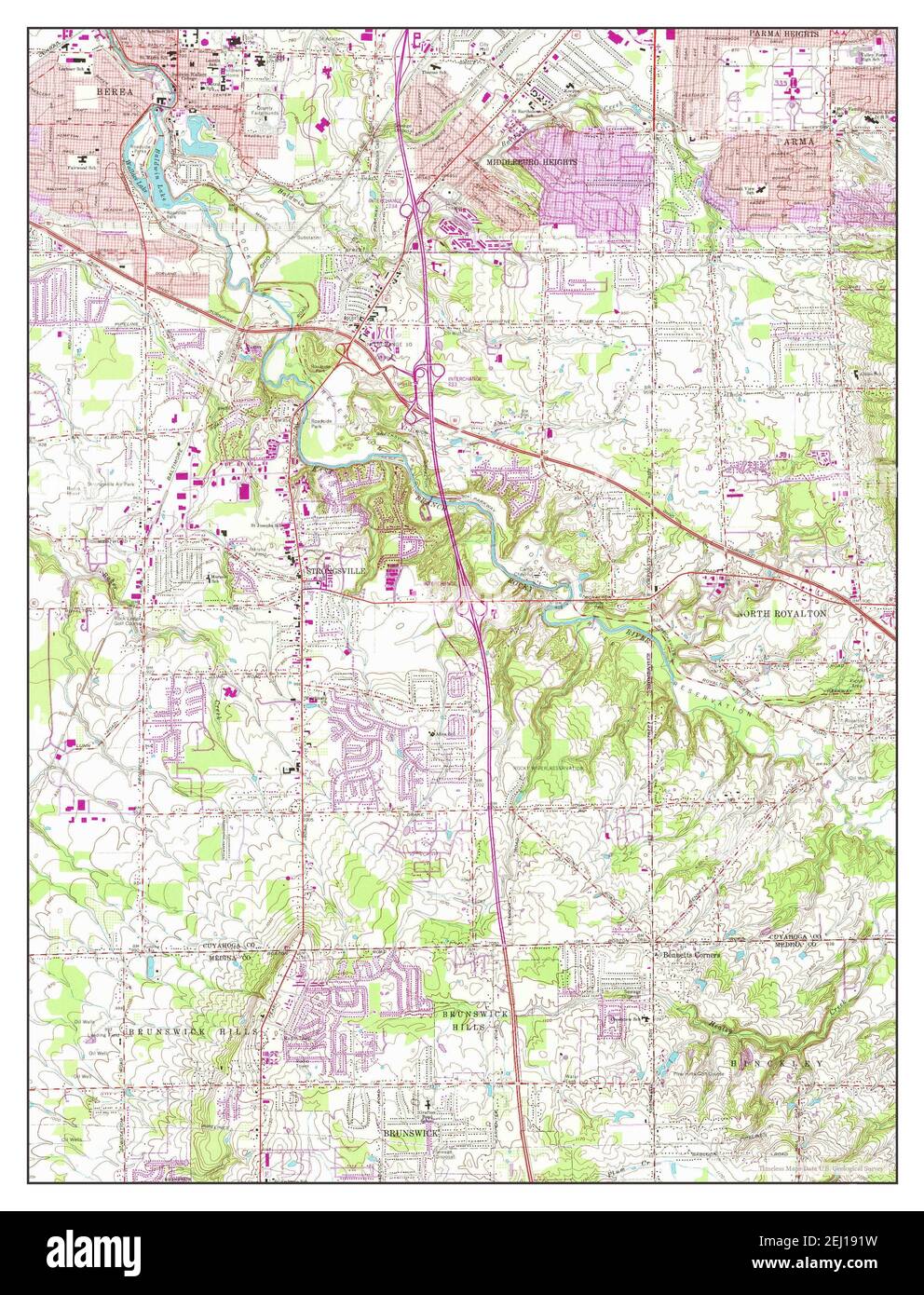 Map of berea Cut Out Stock Images & Pictures - Alamy