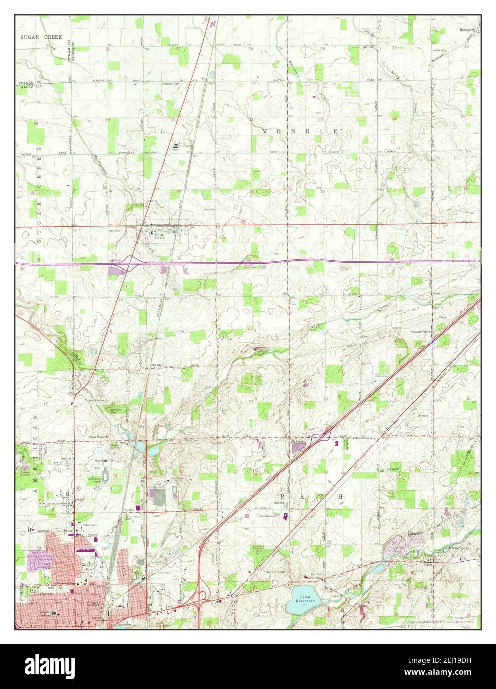 1960 map of cairo hi-res stock photography and images - Alamy