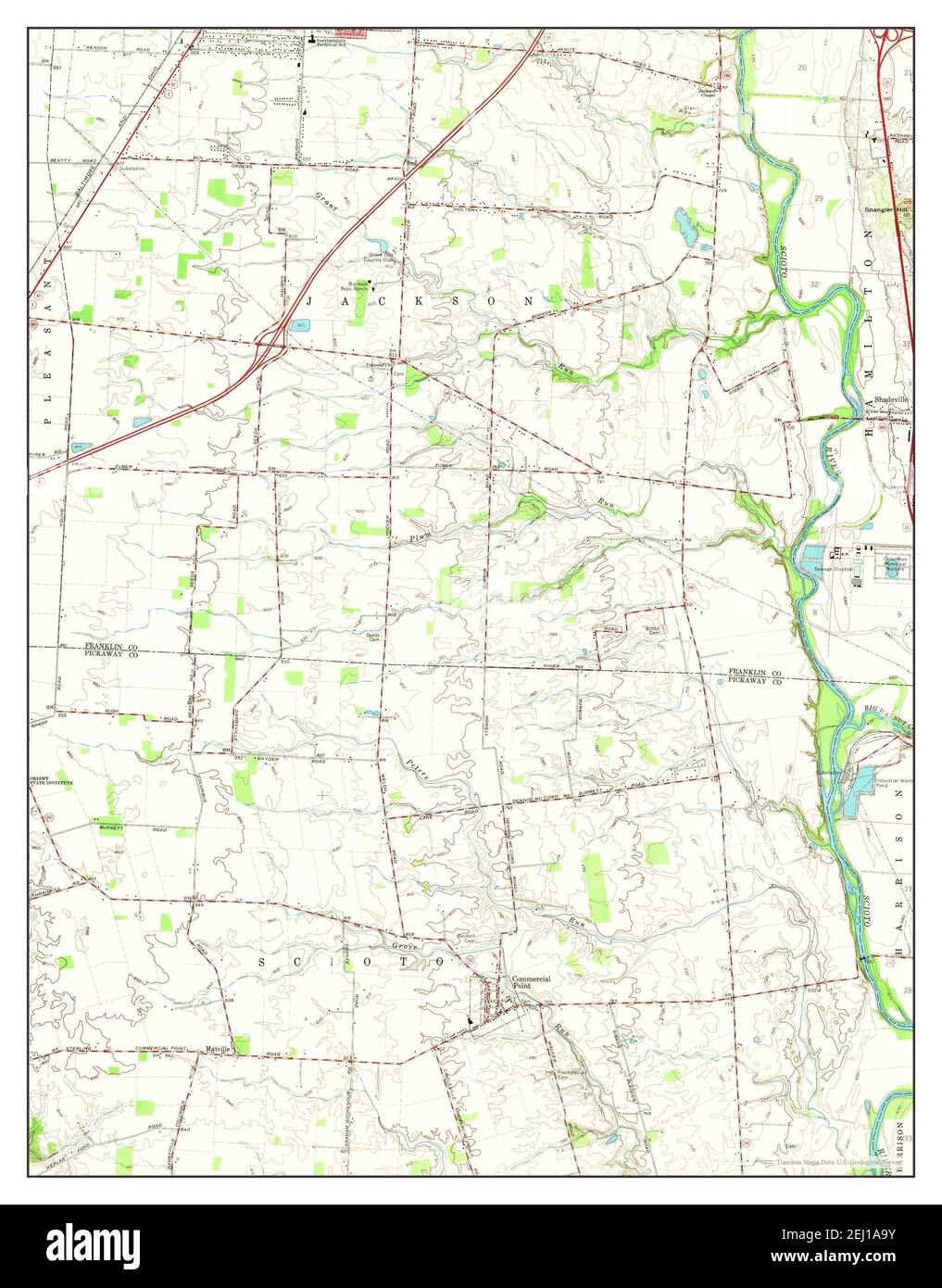 Map of commercial routes historic hi-res stock photography and images ...
