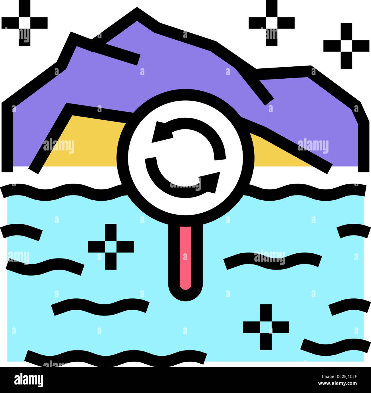 Hydrosphere biosphere Stock Vector Images - Alamy