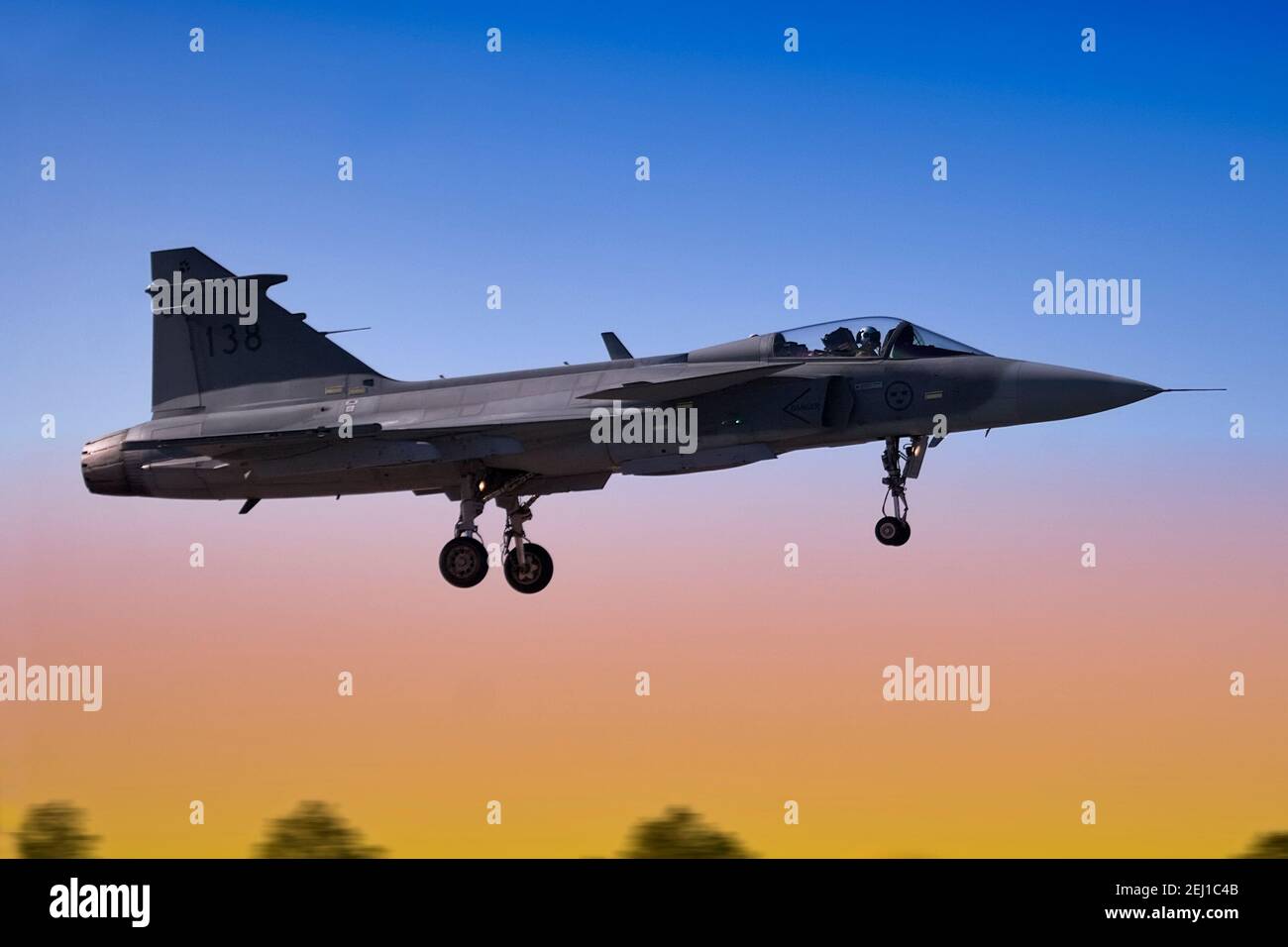 RAF Fairford, Gloucestershire/UK - July 15 2006:Swedish Air Force ...