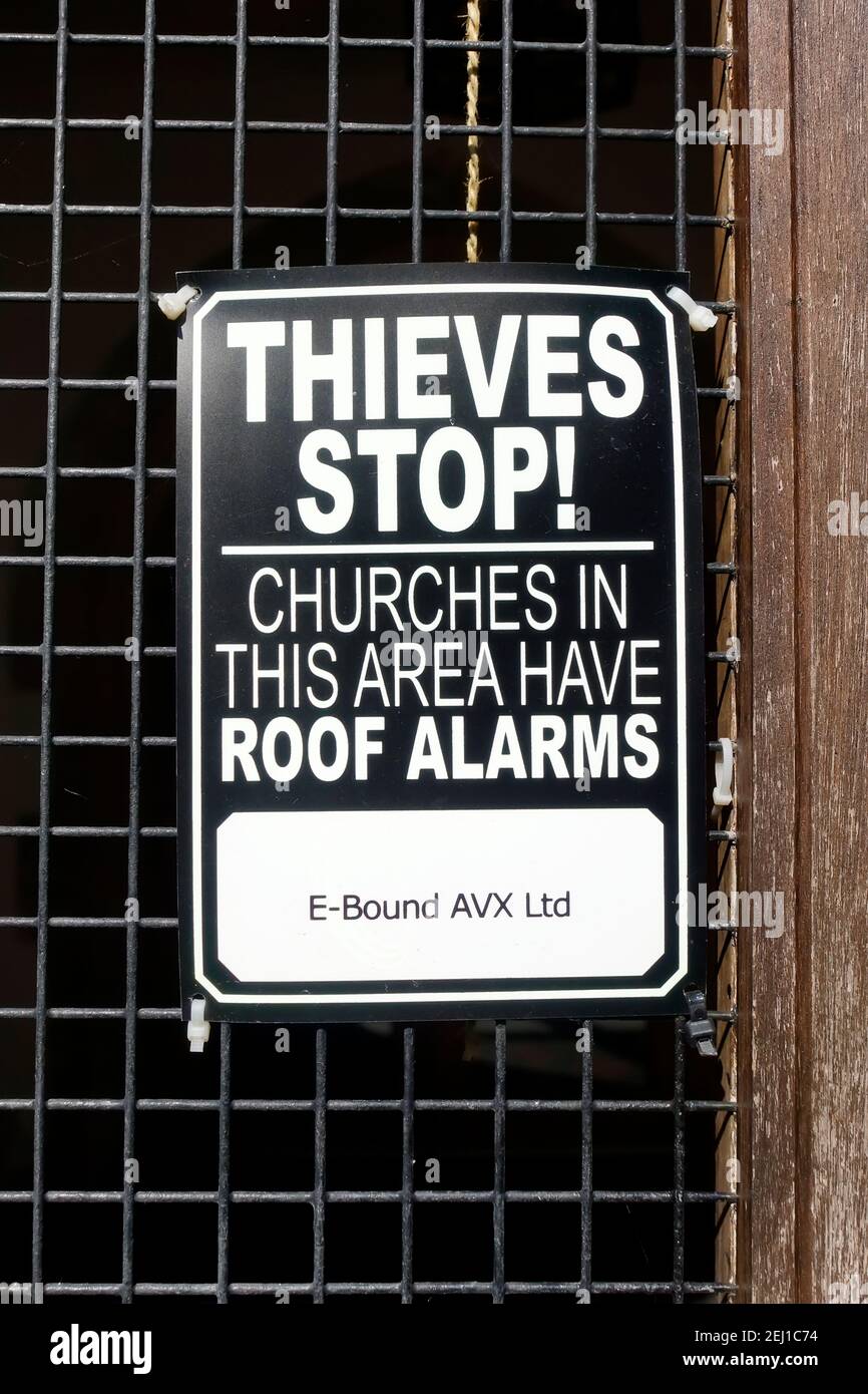 Thieves stop sign hi-res stock photography and images - Alamy