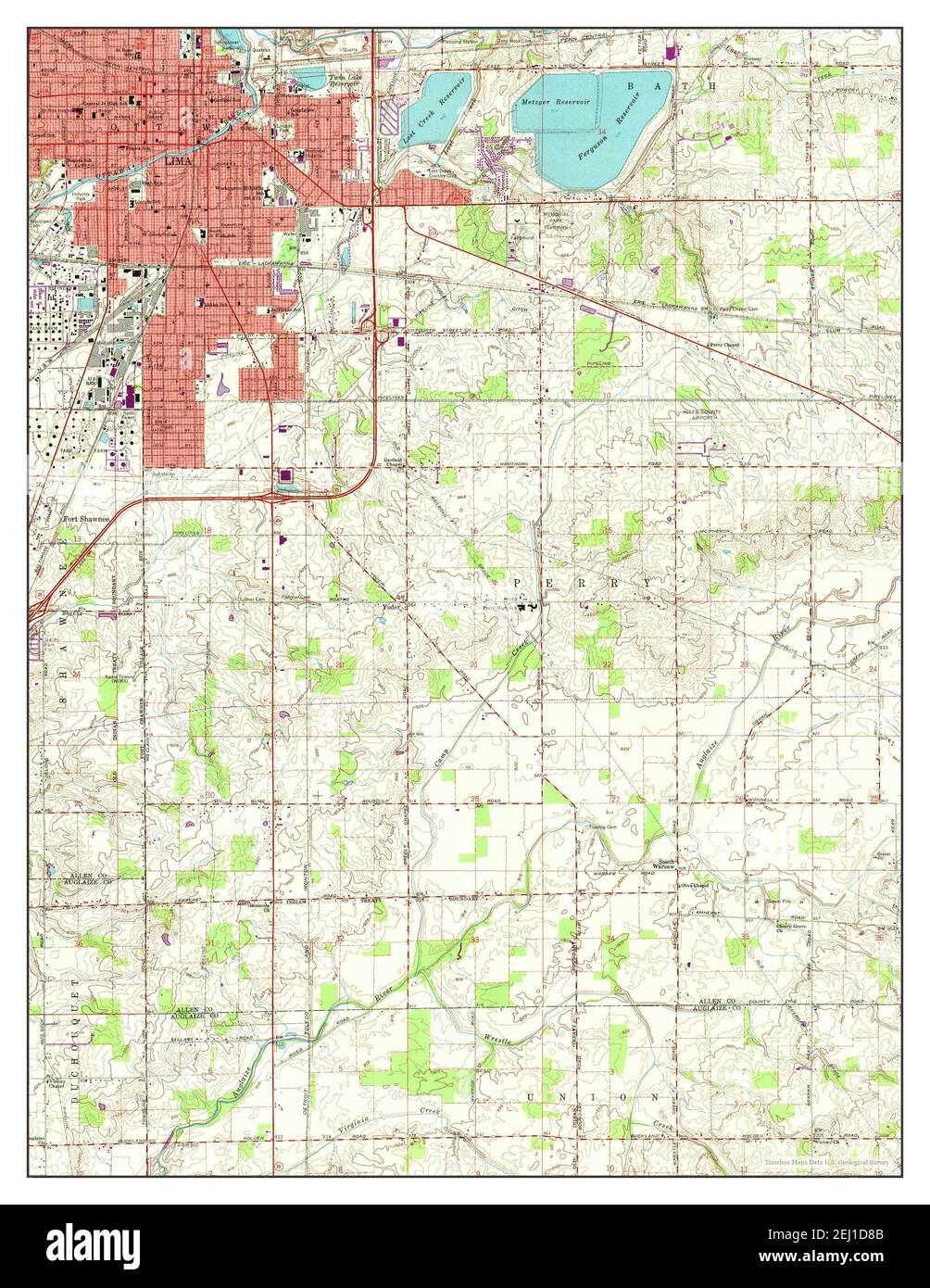 Antique map of lima hi-res stock photography and images - Alamy