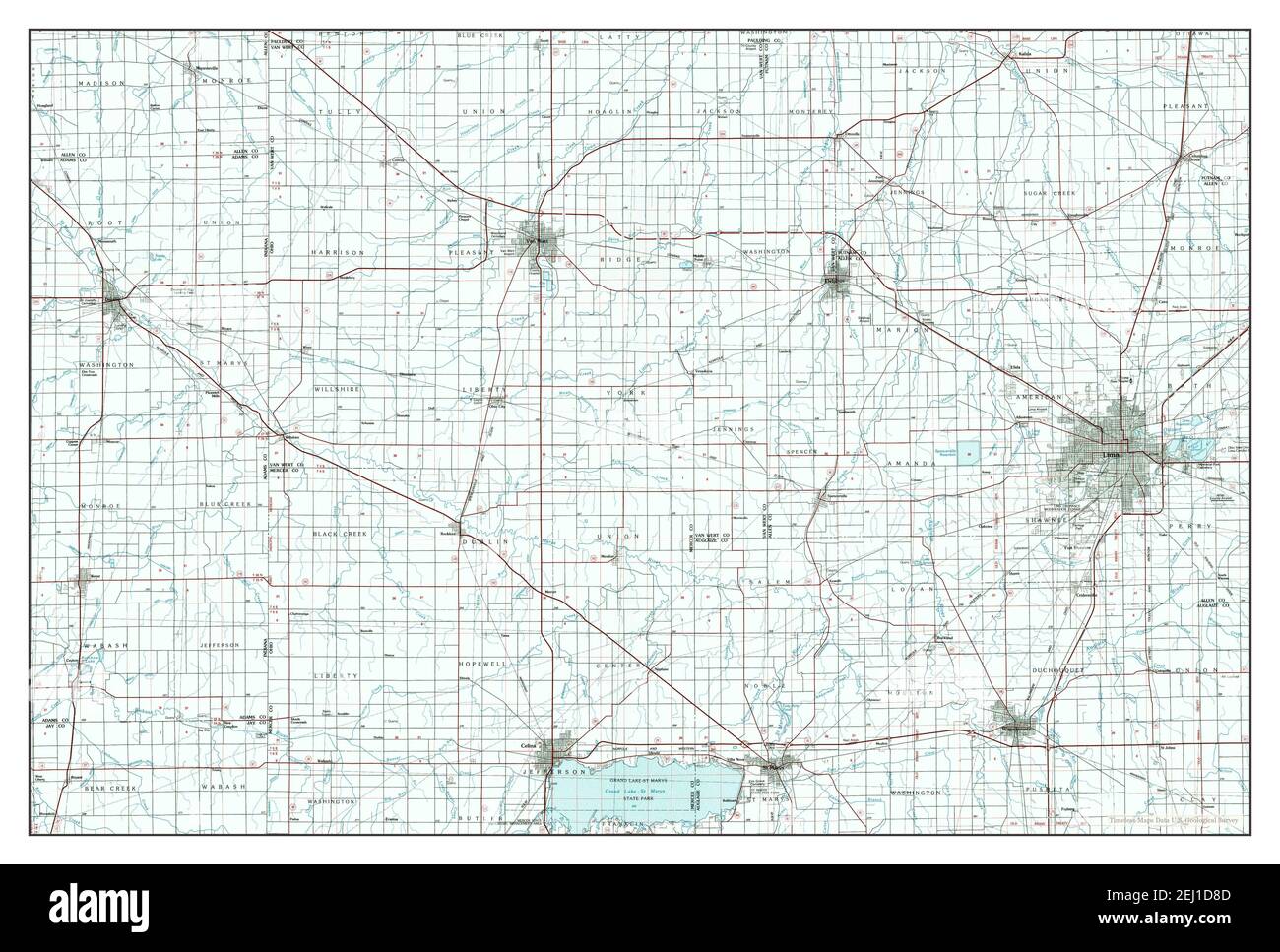 Antique map of lima hi-res stock photography and images - Alamy