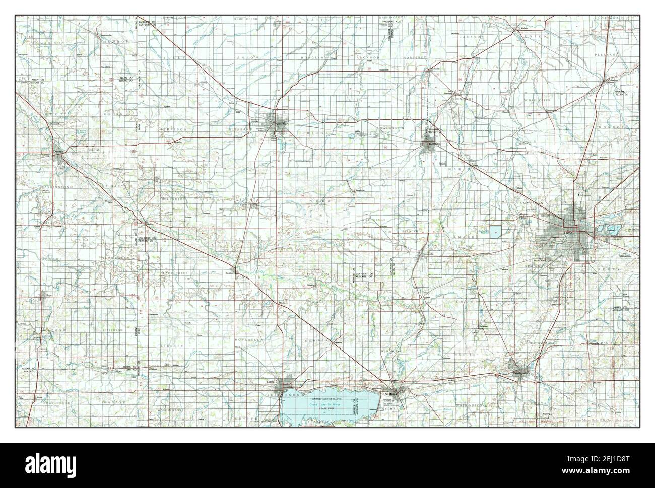 Antique map of lima hi-res stock photography and images - Alamy