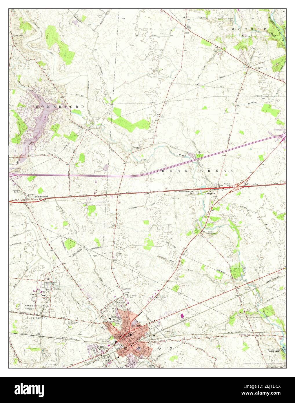 Geological map of london hi-res stock photography and images - Alamy