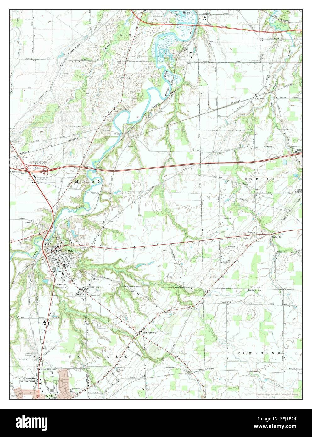 Vintage map of milan Cut Out Stock Images & Pictures - Alamy