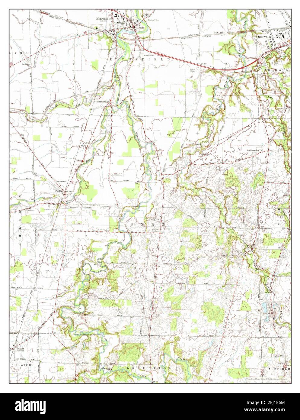 Map of monroeville Cut Out Stock Images & Pictures - Alamy