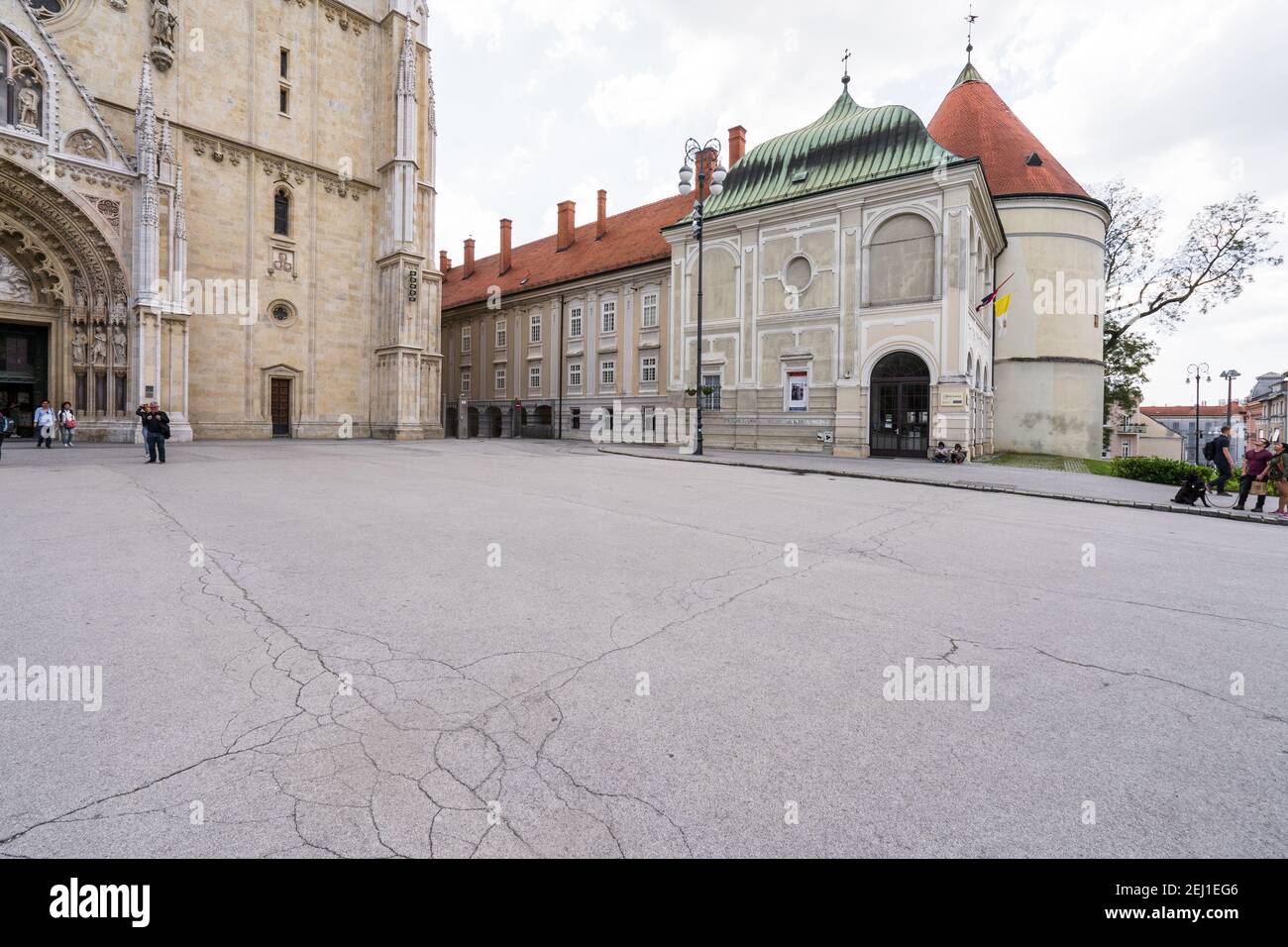 City Centre of Zagreb, Old Town, Croatia Stock Photo - Alamy