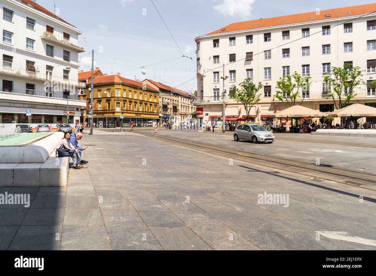 City Centre of Zagreb, Old Town, Croatia Stock Photo - Alamy