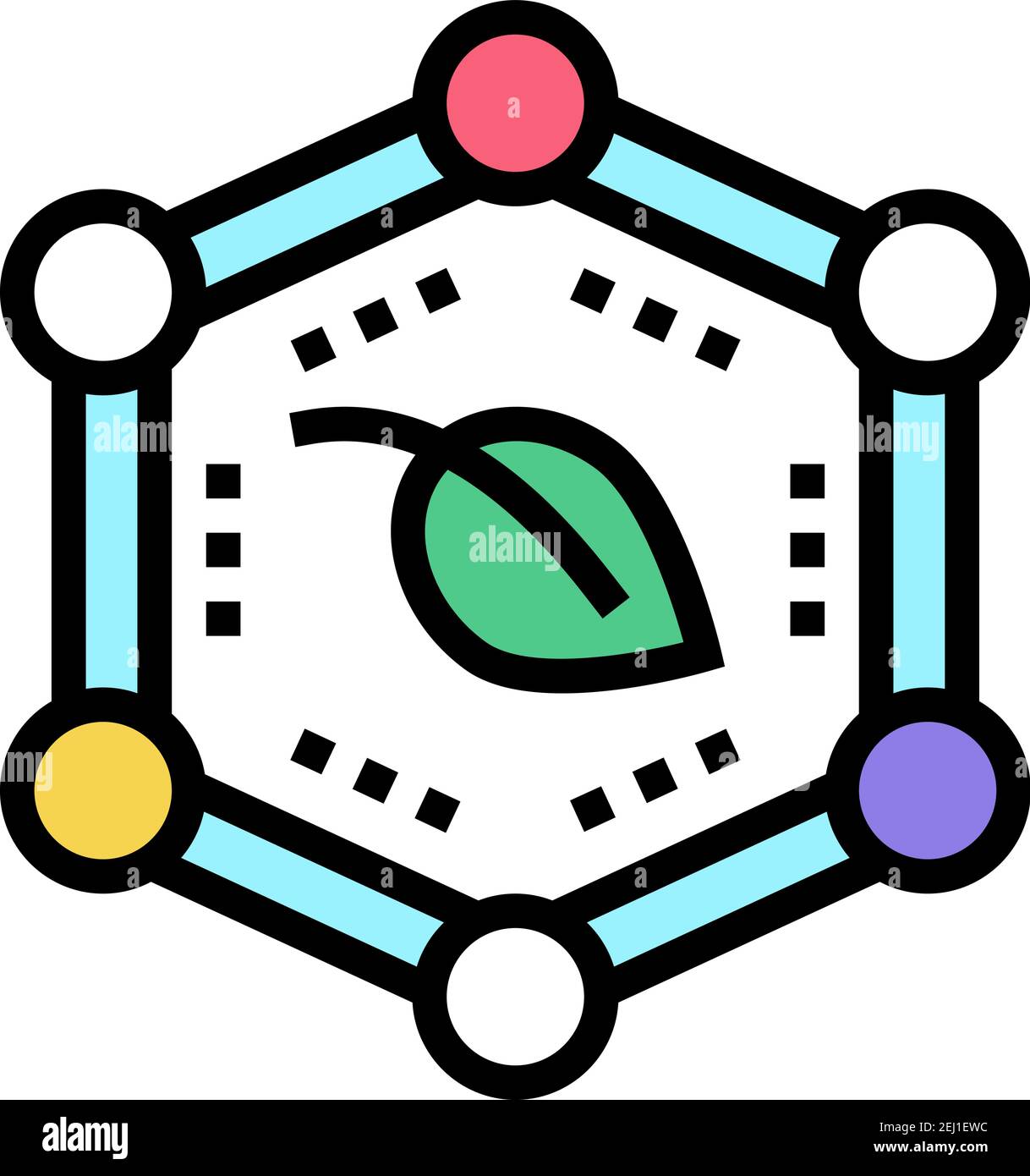 plants safe color icon vector illustration Stock Vector Image & Art - Alamy