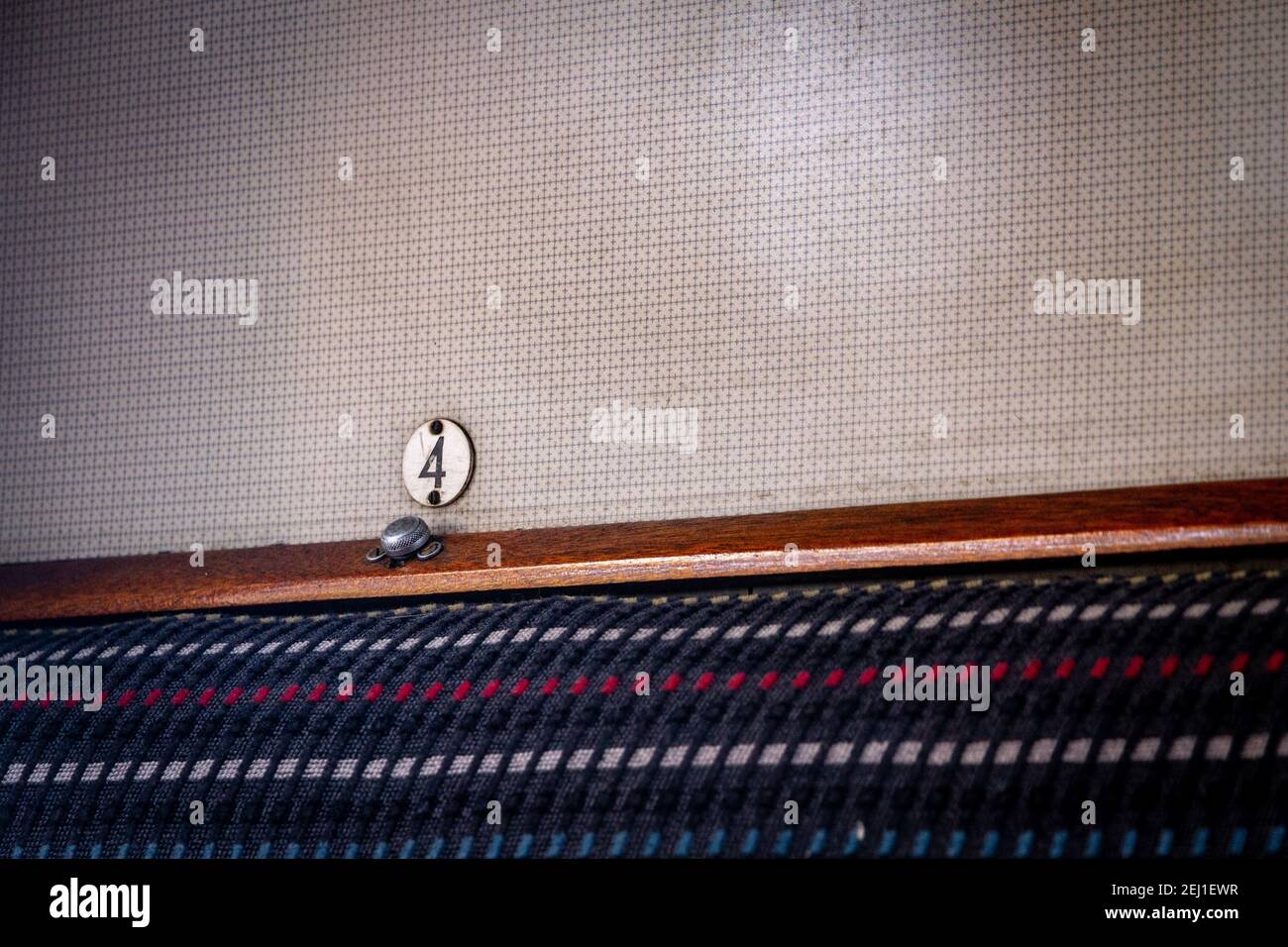 Train seat pattern hi-res stock photography and images - Alamy