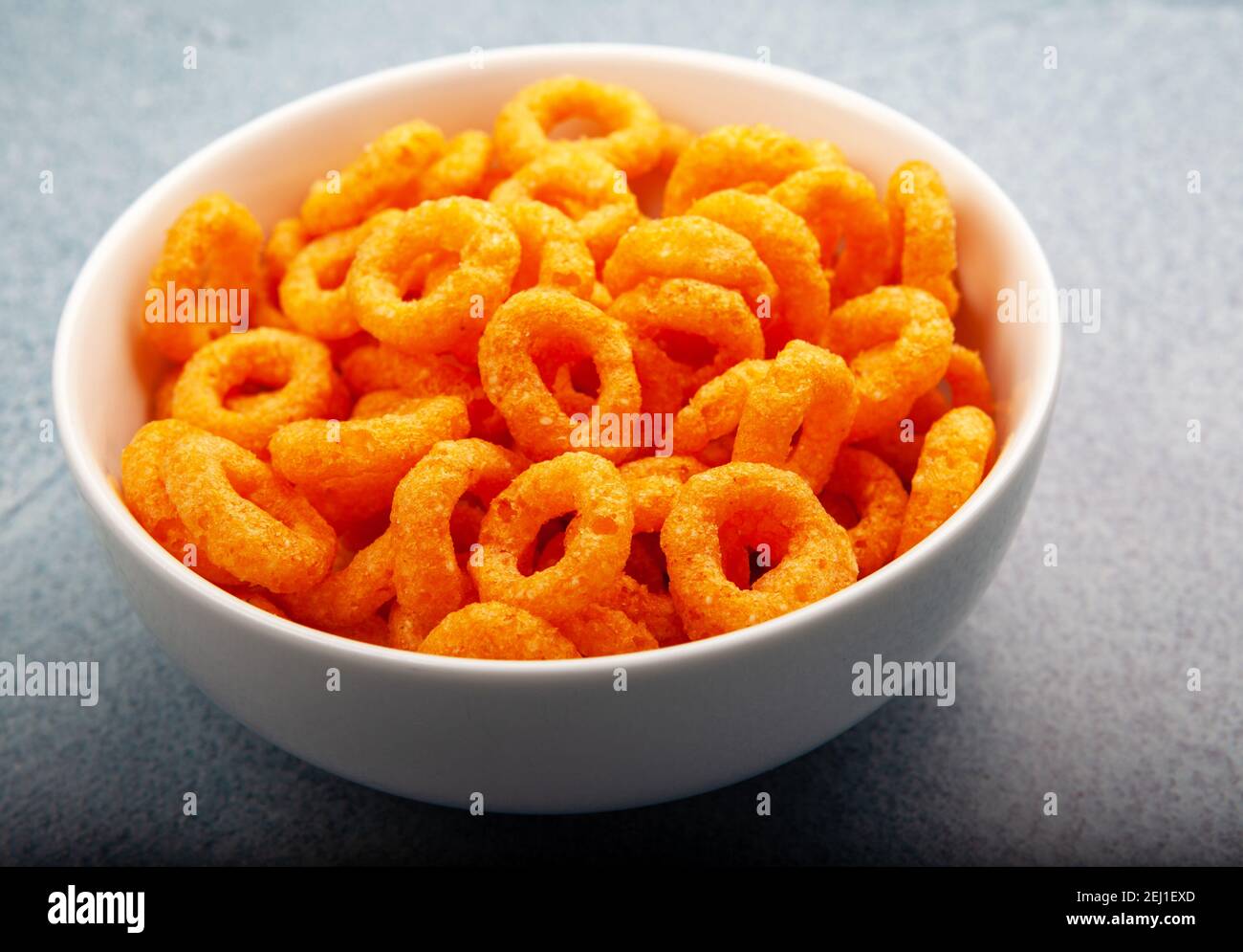 A view of Burger Rings Stock Photo - Alamy