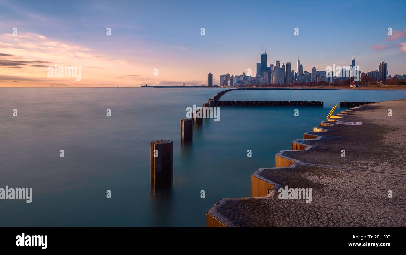 Chicago illinois usa hours hi-res stock photography and images - Alamy
