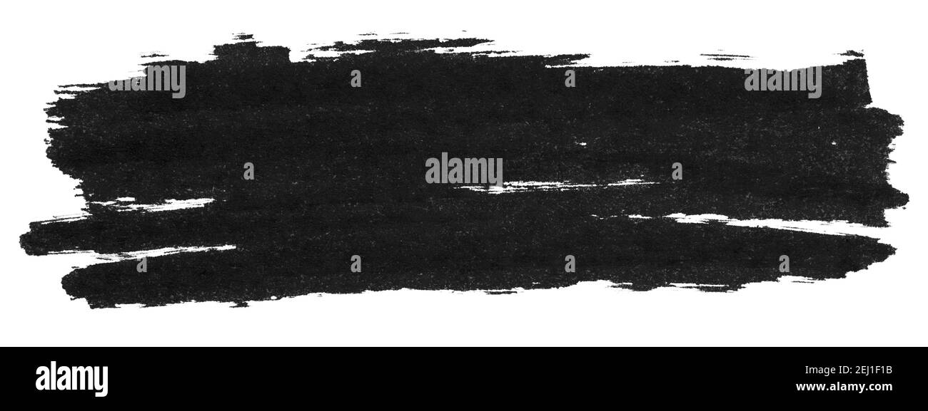 Black marker paint texture isolated on white background Stock Photo - Alamy
