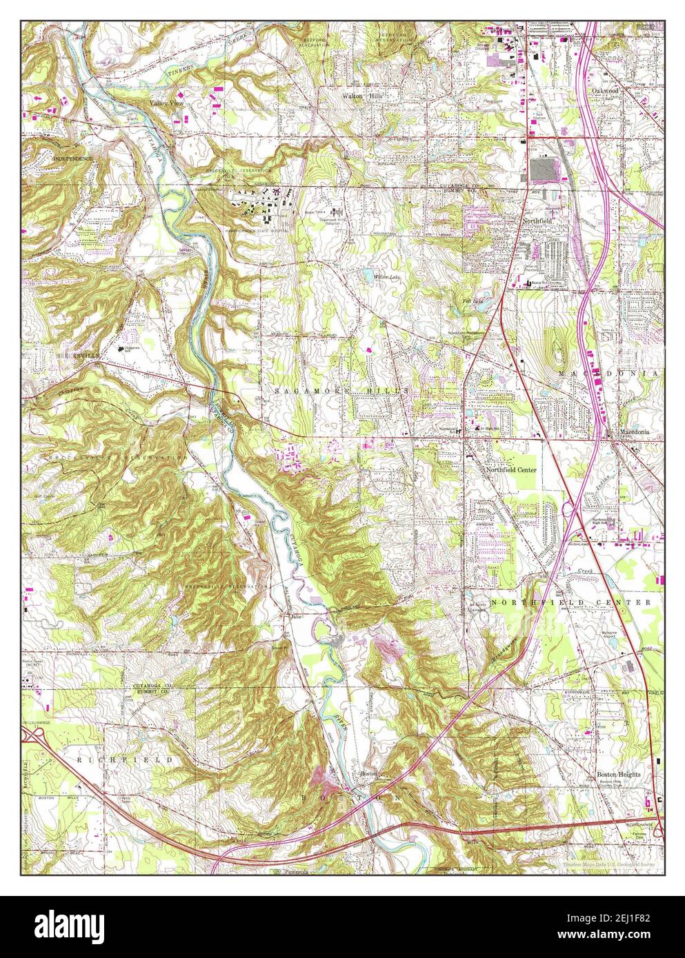 Northfield map hi-res stock photography and images - Alamy