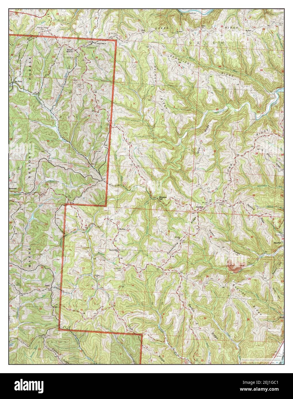 Round Bottom, Ohio, map 2002, 1:24000, United States of America by ...