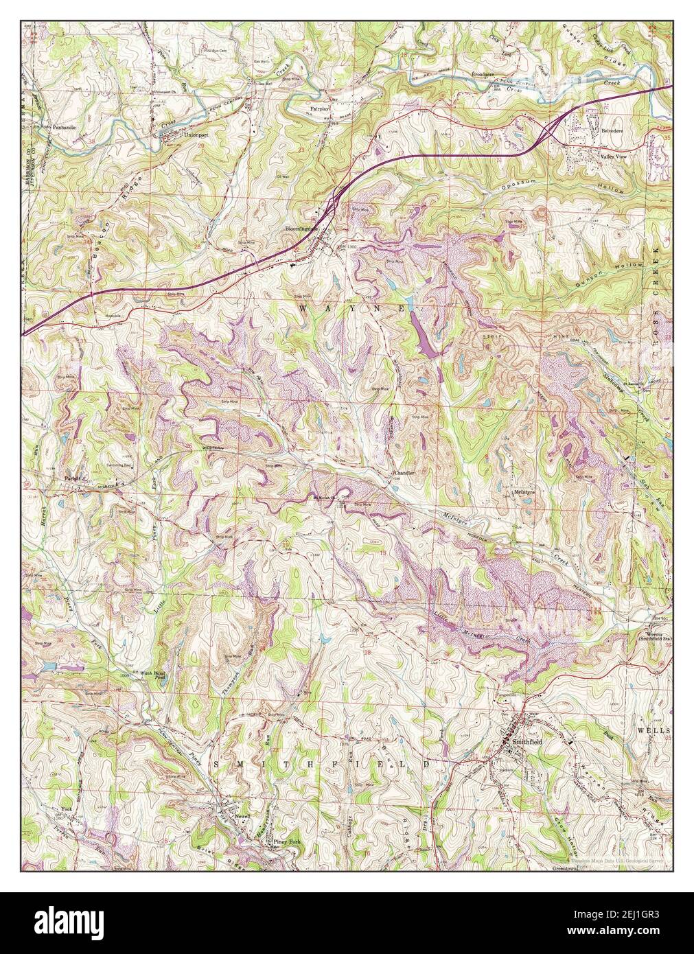 Smithfield map Cut Out Stock Images & Pictures - Alamy