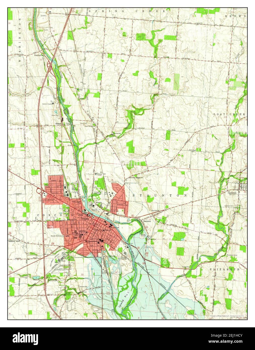 Troy township hi-res stock photography and images - Alamy