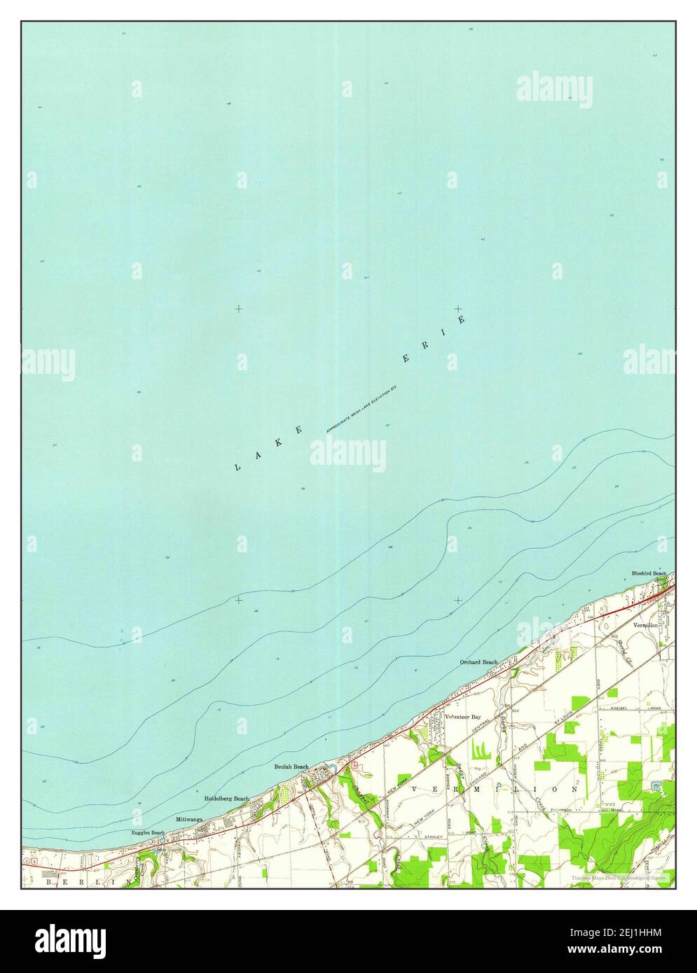 Vermilion map hi-res stock photography and images - Alamy