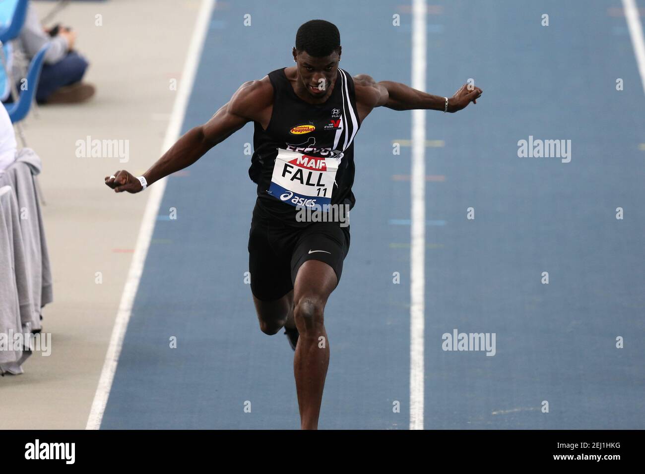 FALL Mouhamadou of Entente Franconville Cesame Va then 3eme Series 60 m ...