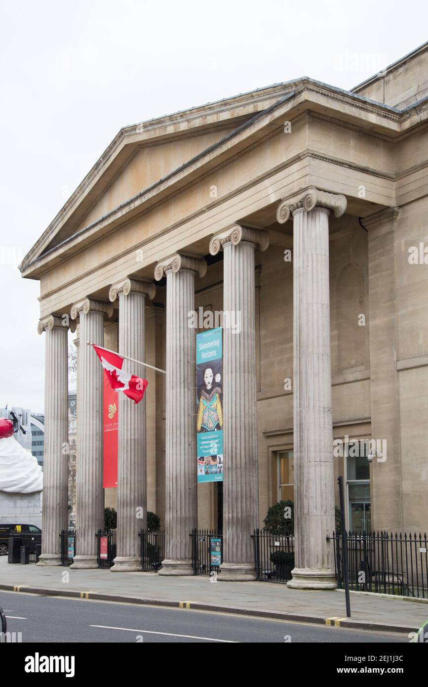 Canada House Canadian Embassy London Stock Photo - Alamy