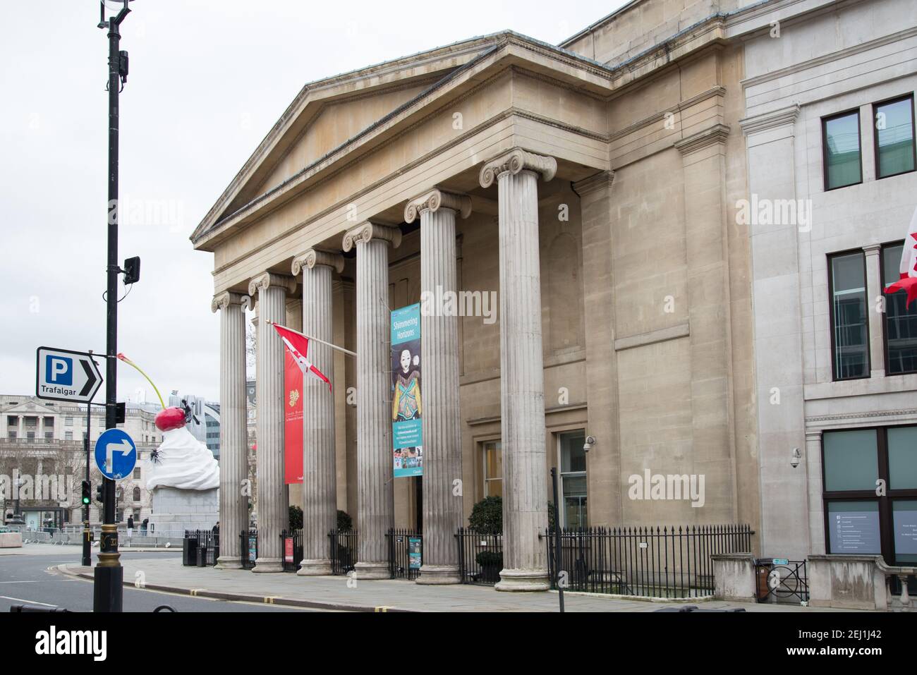 Canada House Canadian Embassy London Greek Revival Architecture Stock ...