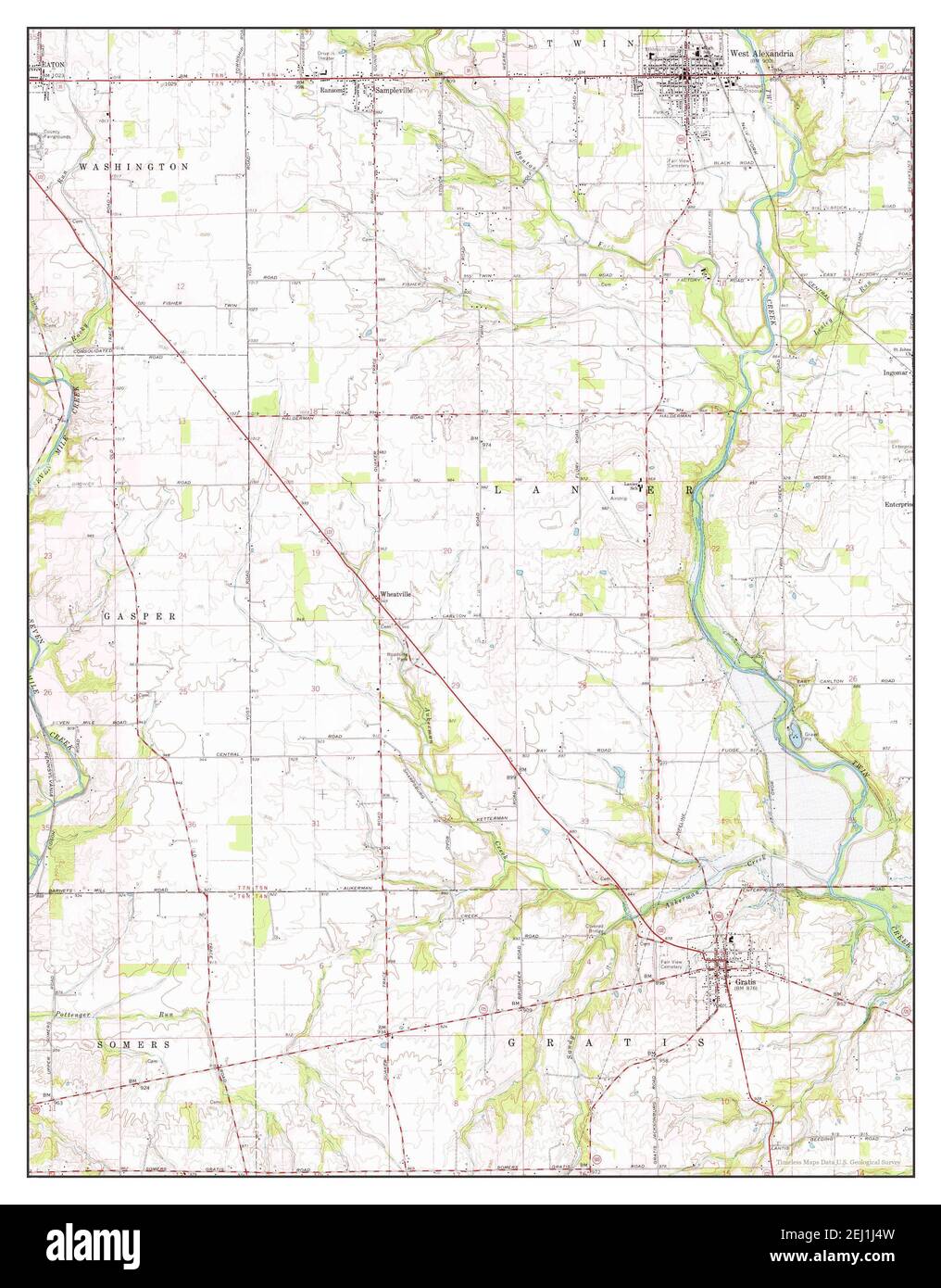 Antique map of alexandria Cut Out Stock Images & Pictures - Alamy