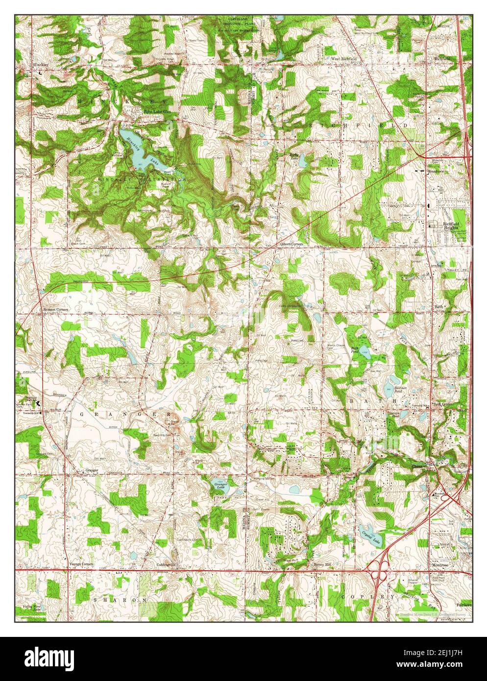 Map of richfield hi-res stock photography and images - Alamy