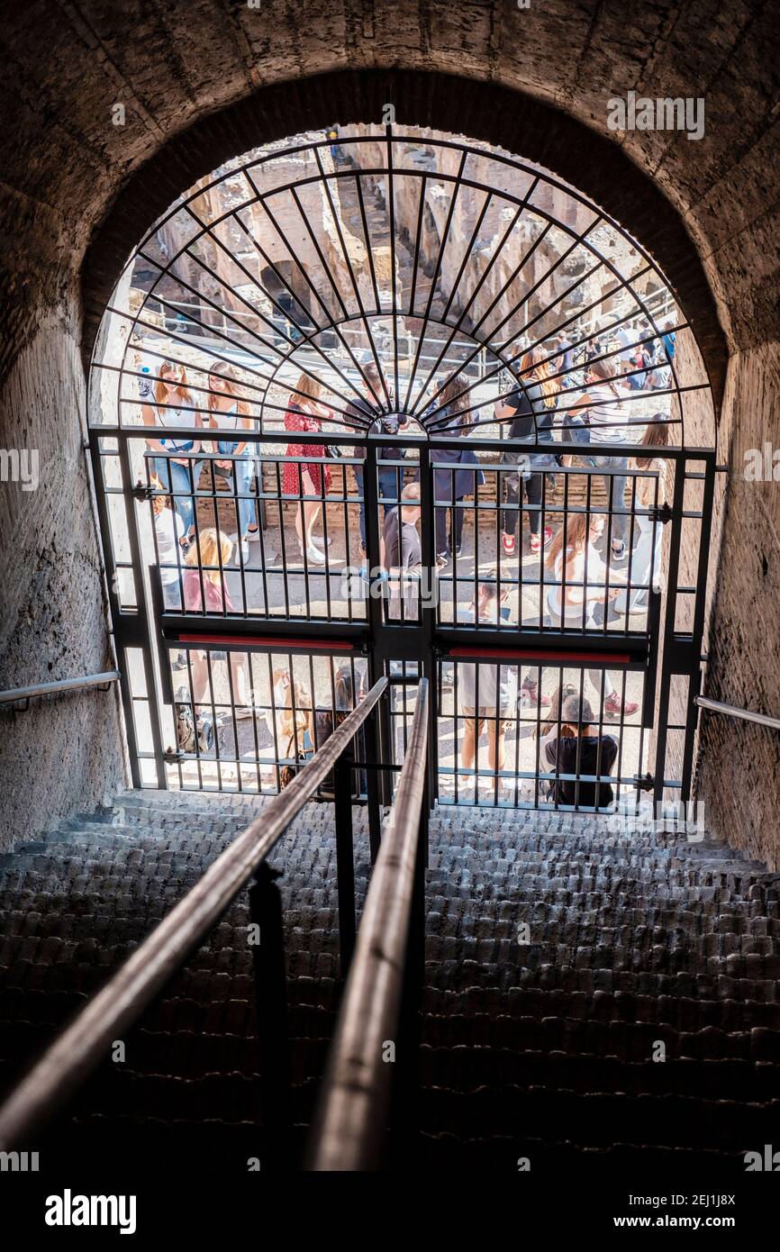 Roman colosseum brickwork hi-res stock photography and images - Alamy