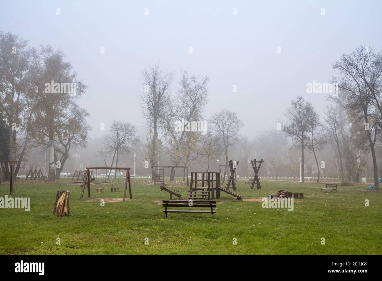 Creepy playground hi-res stock photography and images - Alamy