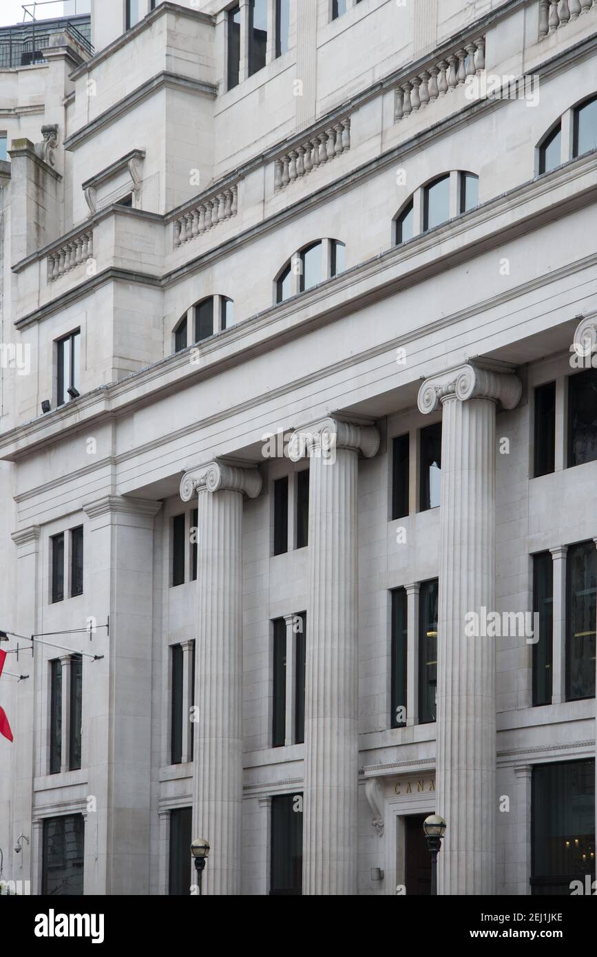 Canada House Canadian Embassy London Stock Photo - Alamy