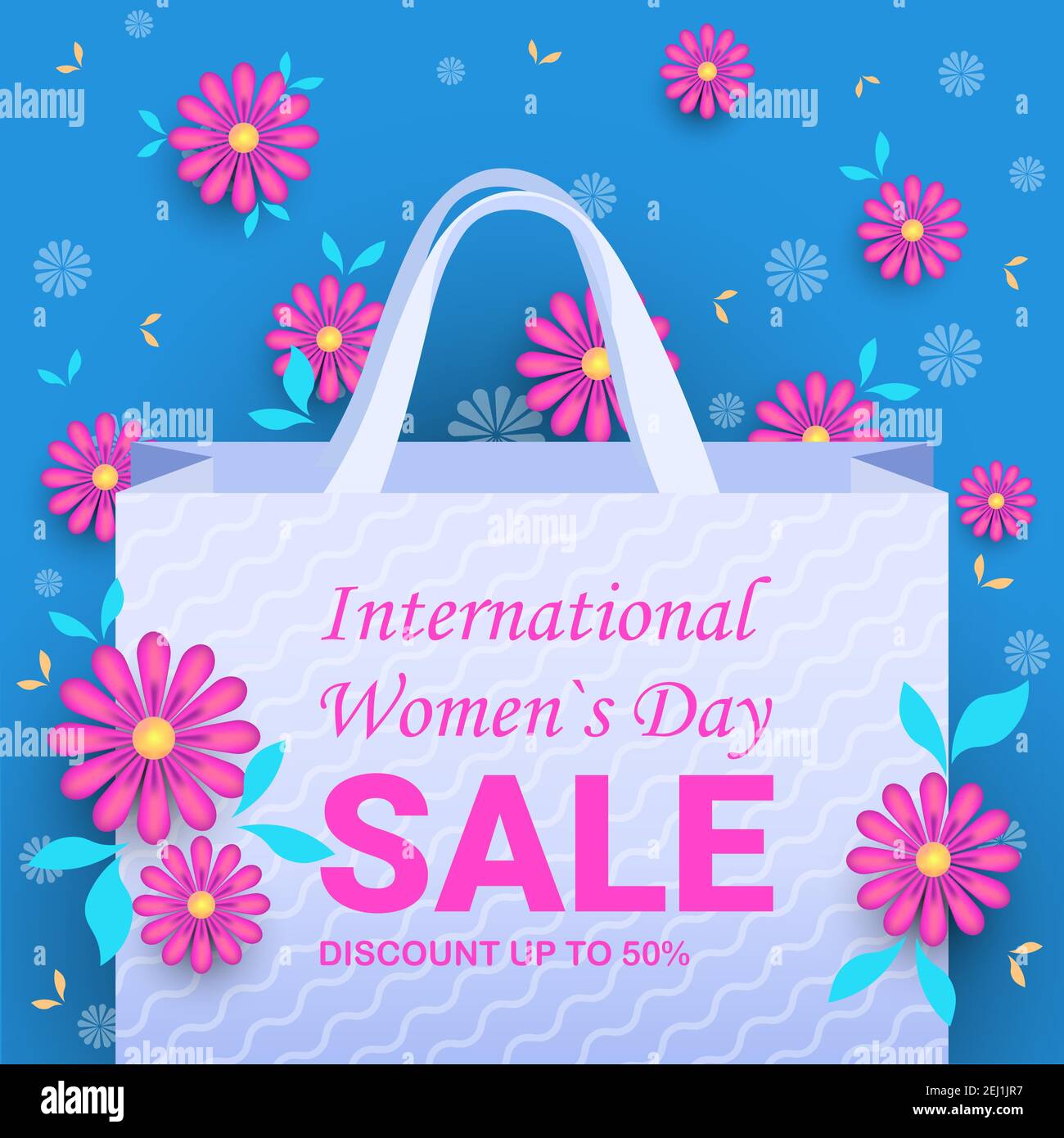 womens day 8 march international holiday celebration sale banner flyer ...